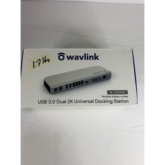 Other | O Wavelink Usb 3 Dual 2k Universal Docking Station Weug39dk1 ...